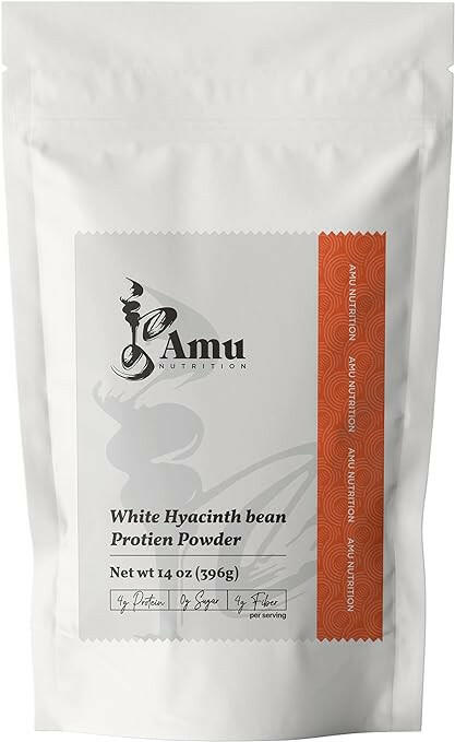 Roasted White hyacinth bean powder | white bean